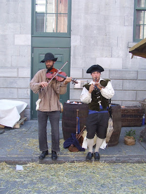 At the New-France 1750 market