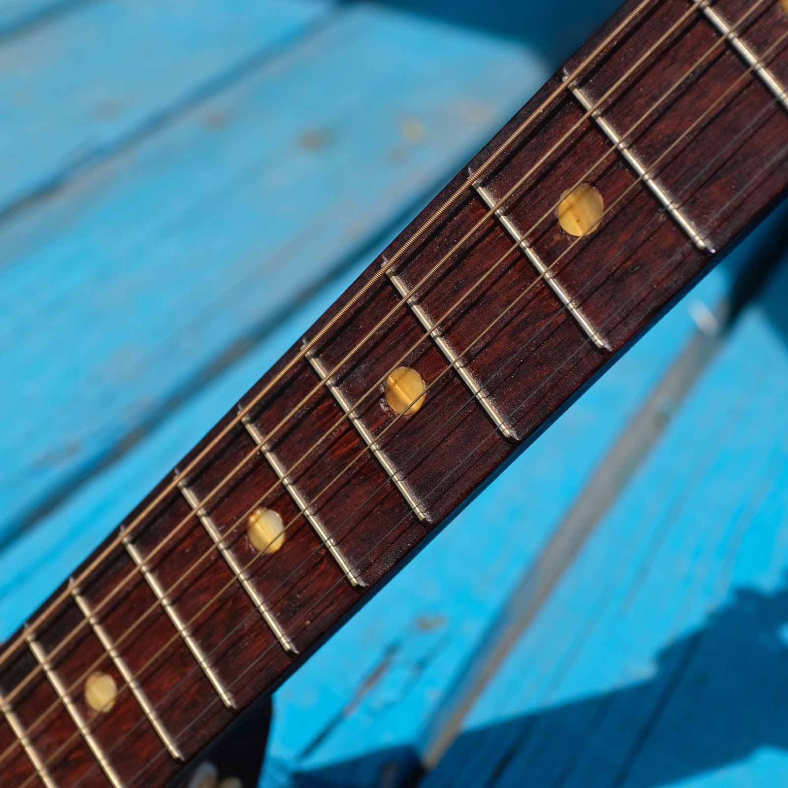 1920s Unmarked Angular Tailpiece Guitar