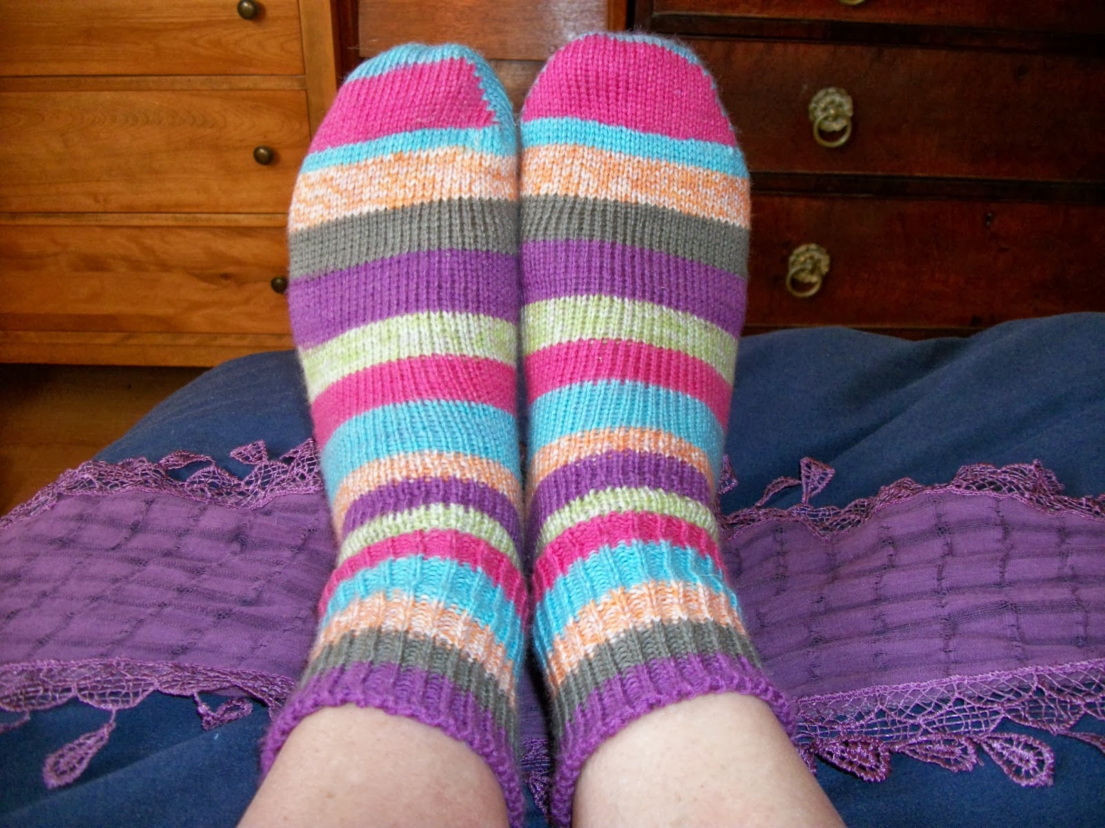 Our CSM venture- Socks Made On 88: Market going socks today!