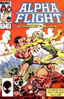 Adorkification: Puck Part 8: Alpha Flight #15 (October, 1984)
