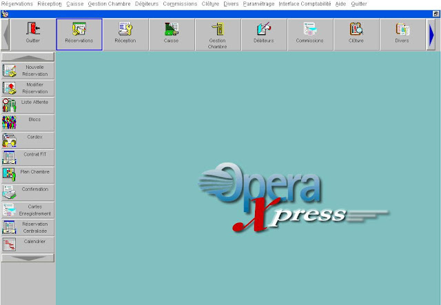 Hôtel Océania Marine-kim : Maitrise du logiciel Opéra