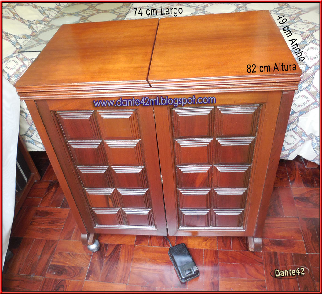 dante42ml: Maquina Antigua de Coser Singer mod.327 con mueble