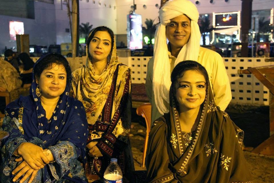 Mahlaka Baloch tv Actress on balochi culture day - Girls pictures ...