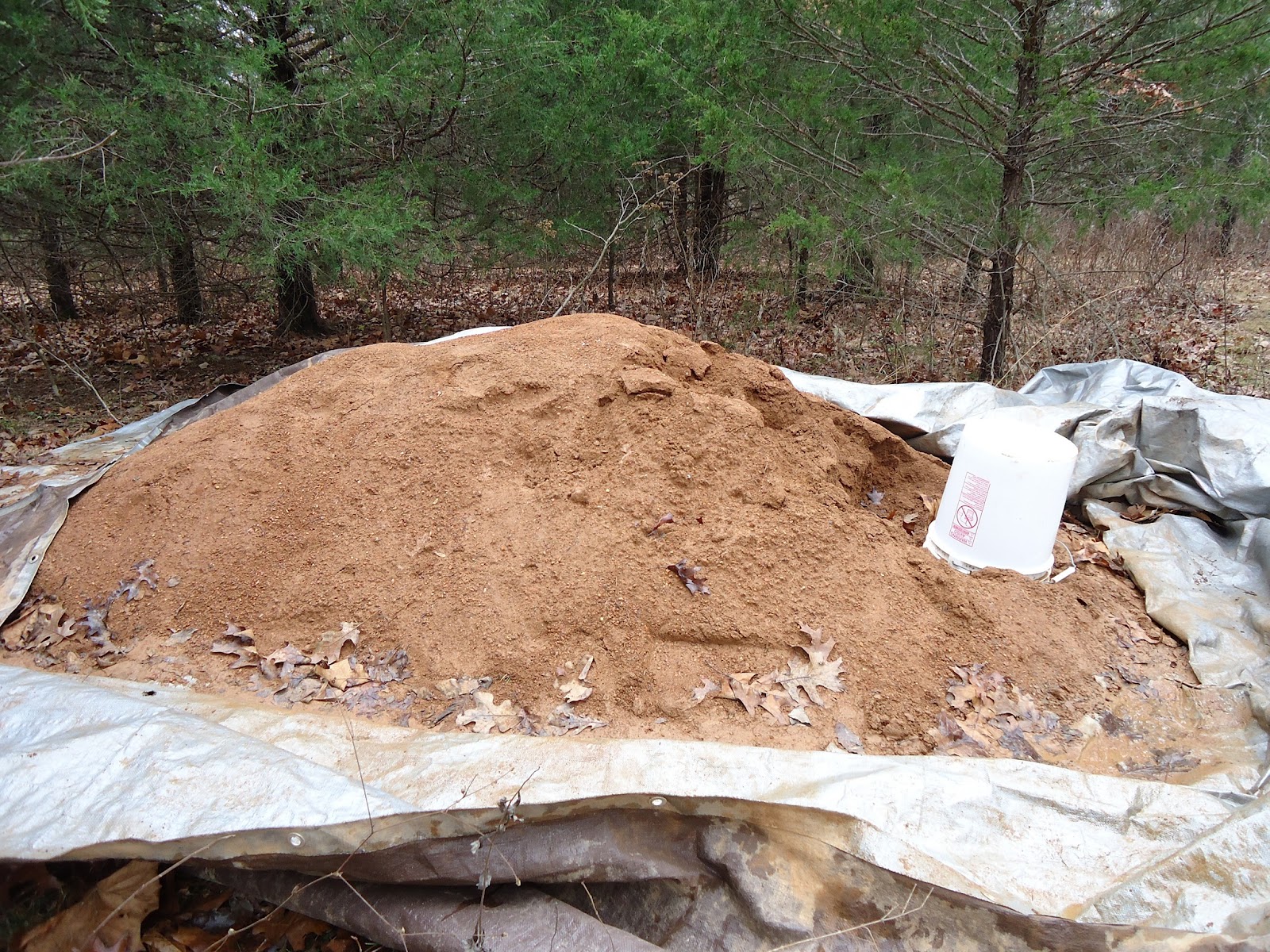 Update from Falcon Creek: We've built a house