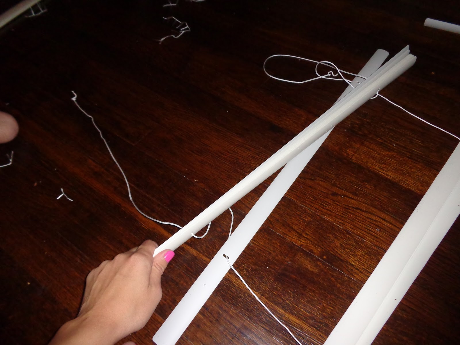 The Pink House Reno: DIY Mini Blind Roman Shades