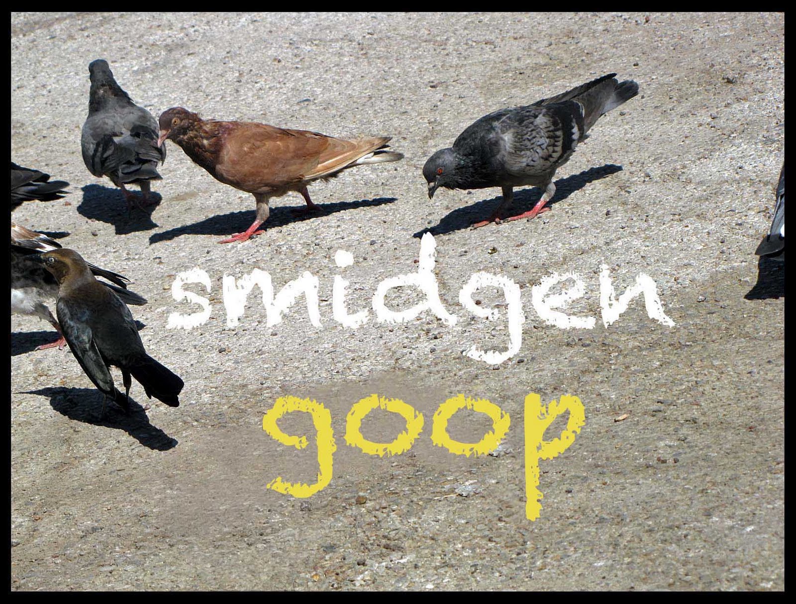 Smidgen Goop: Definition of Smidgen Goop