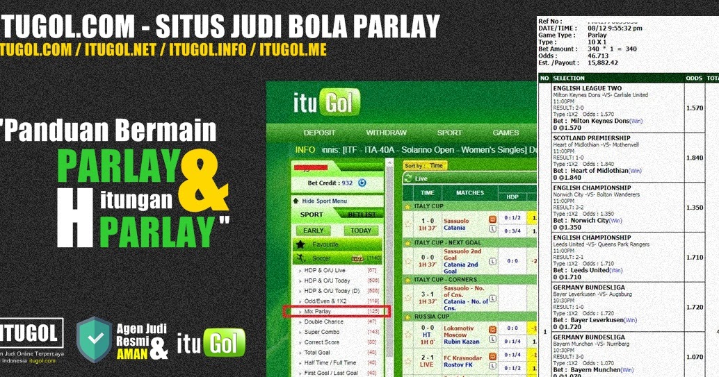 Panduan Bermain Parlay & Hitungan Parlay - ITUGOL Situs Judi Bola Parlay ~ Blog ItuGol Agen Judi ...