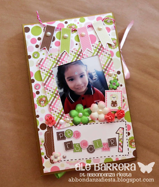 Mini estilo Fotofolio | Abbondanza Fiesta - Papel para Scrapbook en México