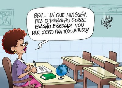 Sala dos Professores: Por dia, dez alunos desistem de estudar em ...