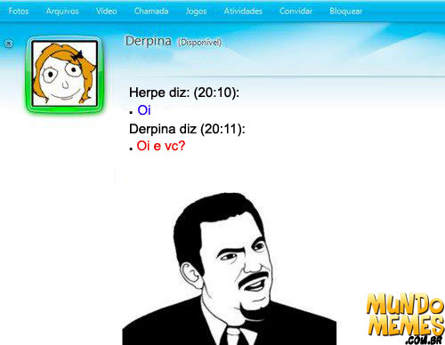 Enquanto isso no MSN - Gargalhando Geral,Imagens,Memes,Tirinhas,Videos ...