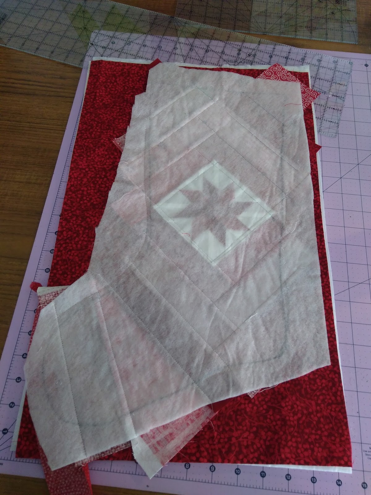 Canuck Quilter: Twice-turned Christmas stocking tutorial