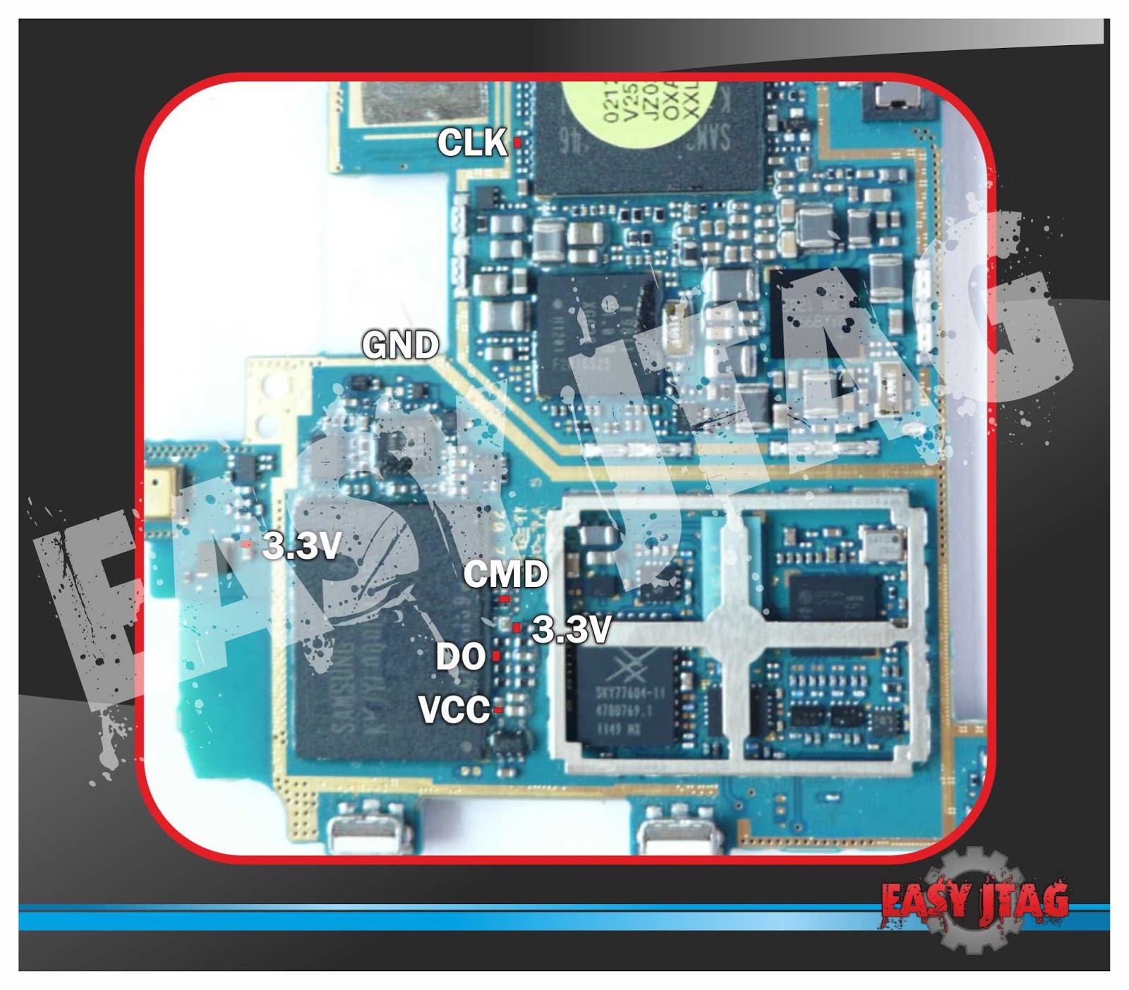 Pinout Direct EMMC Samsung ( ISP ) | W i n k GSM
