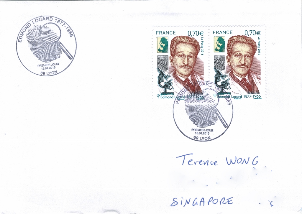 Terence's collections ...: Dr Edmond Locard (1877 - 1966), a pioneer in ...