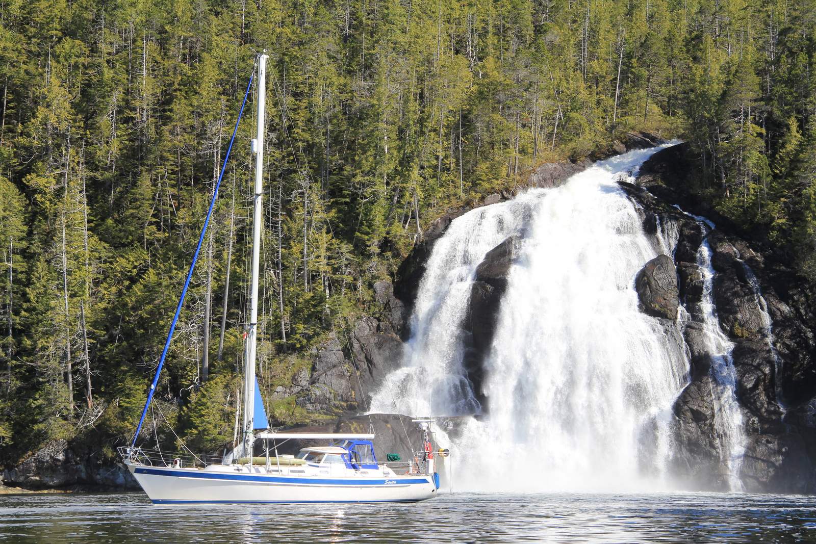 Sailing Sarita: Troup Narrows to Kynoch Inlet -66nm
