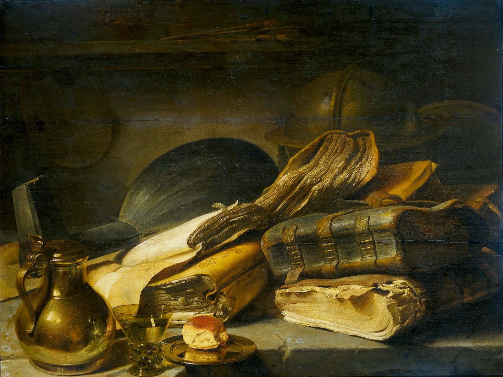 Vanitas-Stilleven-Omgeving-Rembrandt | Pintores holandeses, Pinturas de ...
