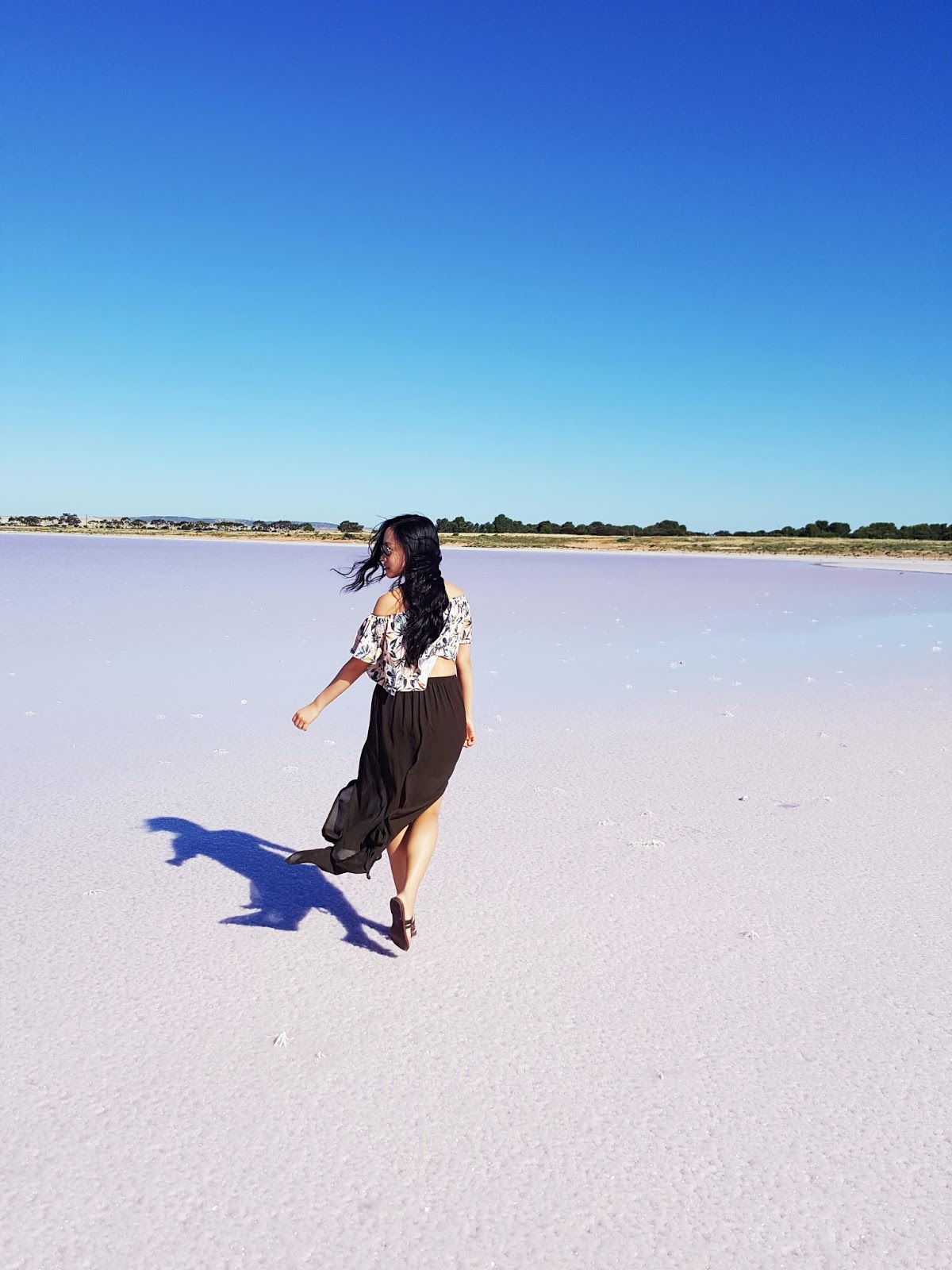 Lake Bumbunga, South Australia - THE PINK LAKE - Jeannie in a Bottle