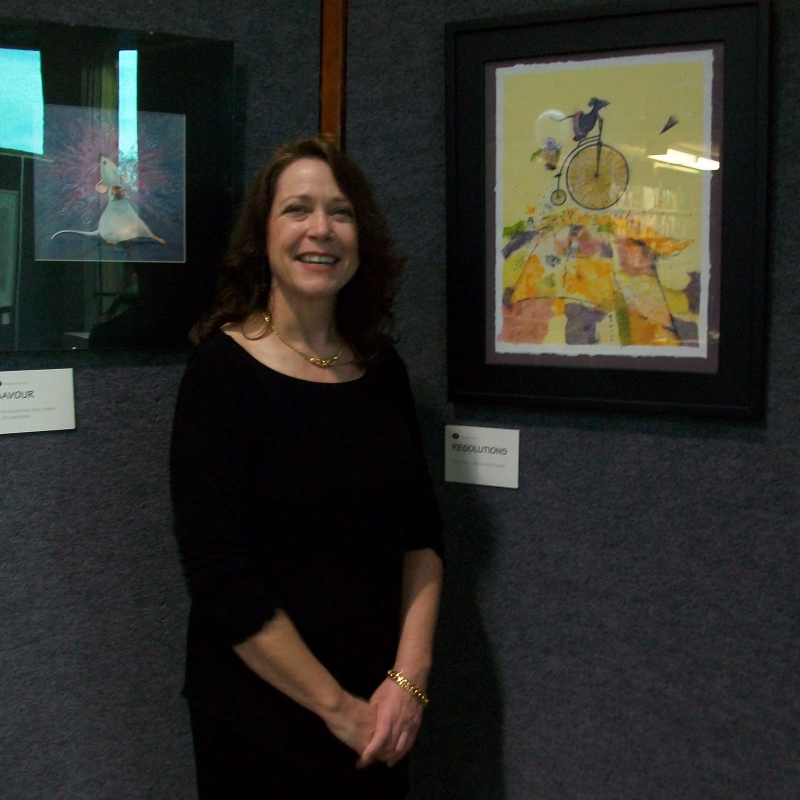 Alice Andreini's (almost) Daily Paintings: # 102: Demure