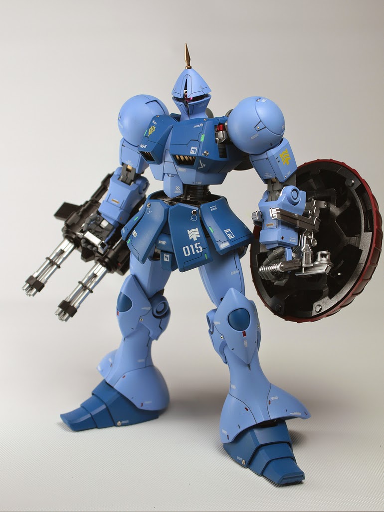GUNDAM GUY: MG 1/100 Gyan 'Knight of Zeon' - Customized Build