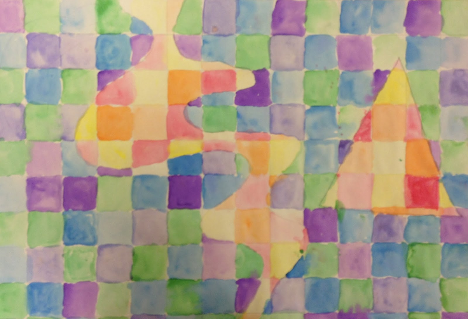 RNE Art Blog: Warm and Cool Grids
