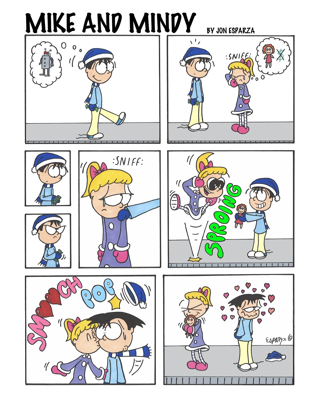 Jon's Crazy Stuff: MIKE AND MINDY: THE BEST GIFTS!!!