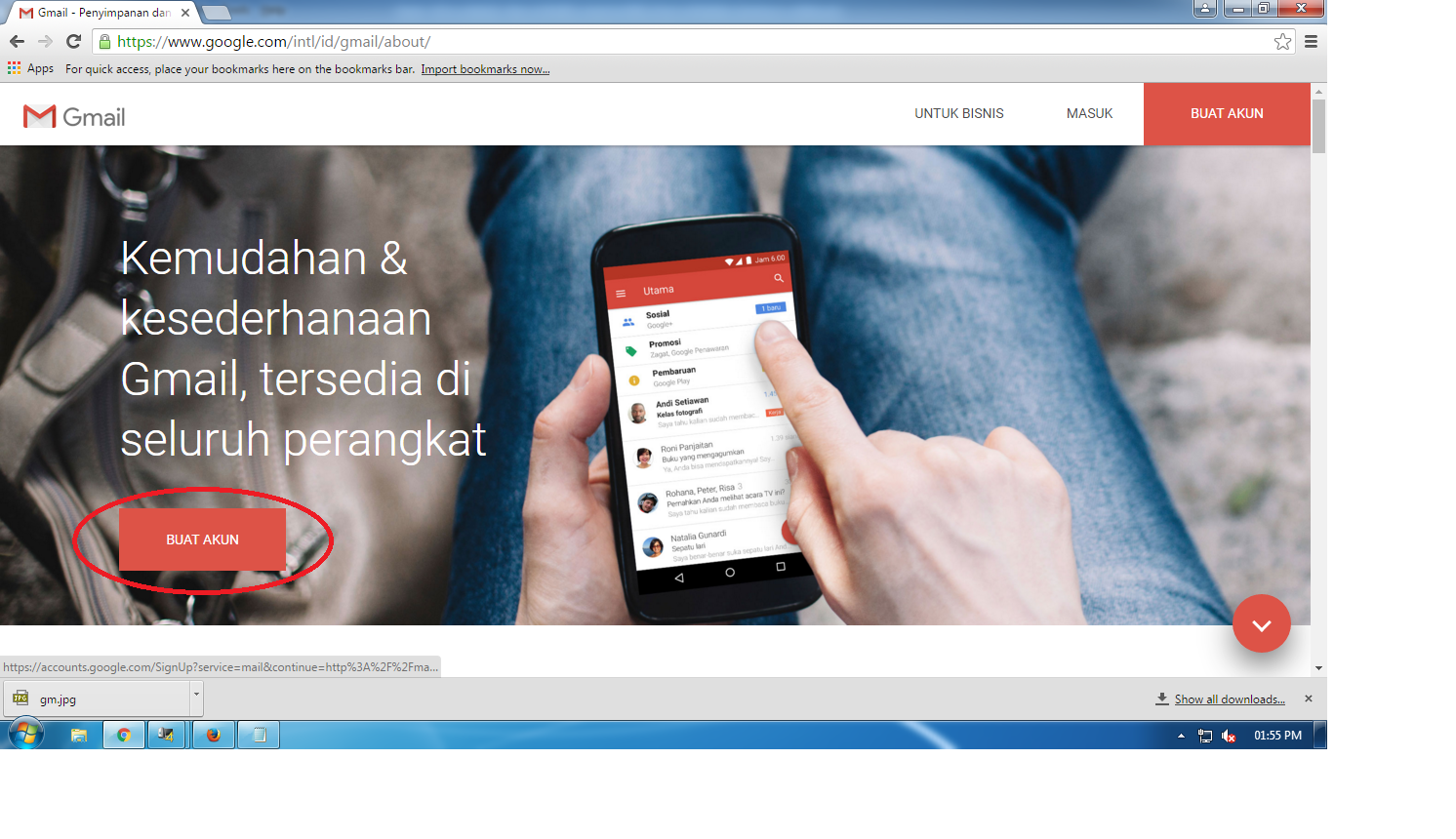 Cara Membuat Email Baru Di Gmail Google Mail - Belajar Ngeblog