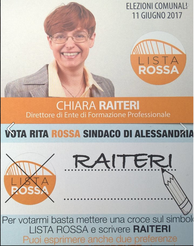 LISTA ROSSA: Chiara Raiteri, perchè ho deciso di candidarmi
