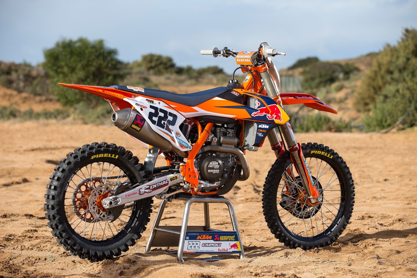 Racing Cafè: KTM SX-450F Team Red Bull KTM Factory Racing MXGP 2017
