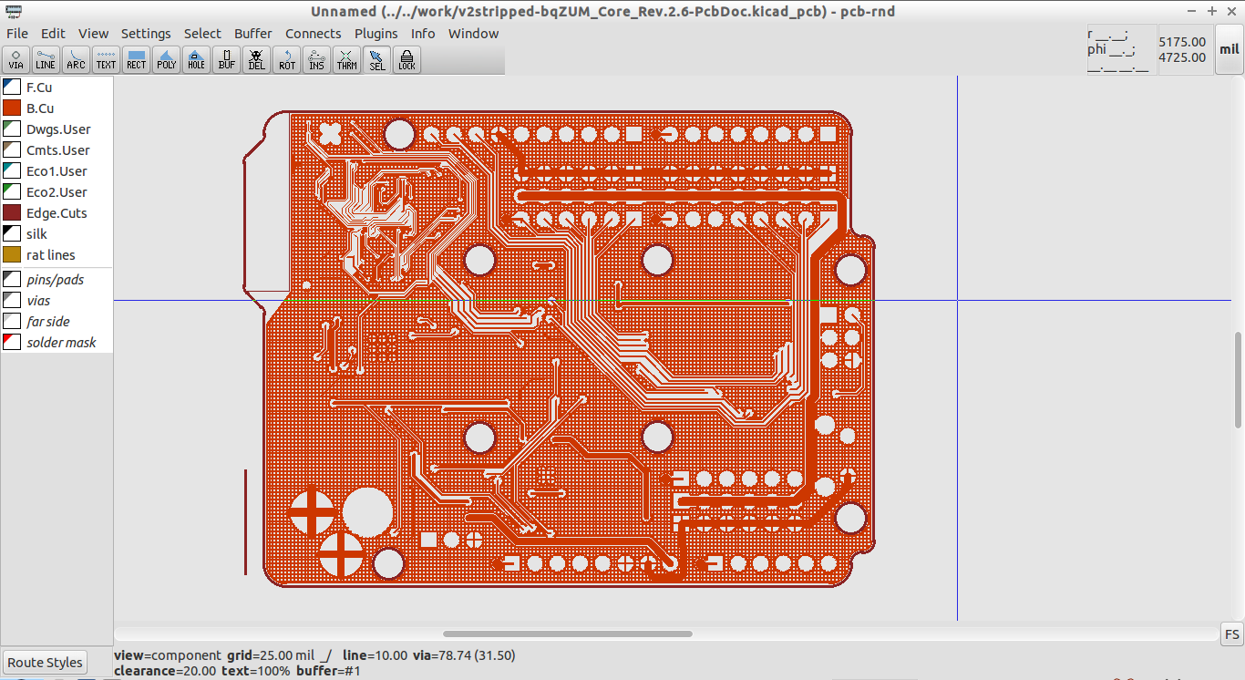 blog de VK5HSE: Altium to gEDA PCB/pcb-rnd conversion HOWTO