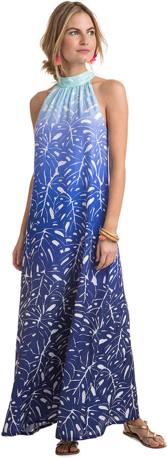 Jewell's Online Mall: Monstrea Ombre Halter Maxi by Vineyard Vines
