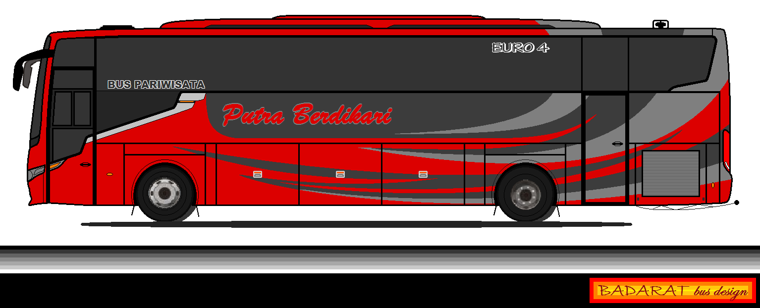 Sahabat Belajar : ART - Desain Livery Bus 2D