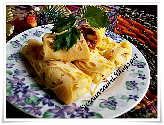 ..Cooking with soul.....: ROTI JALA BERINTI