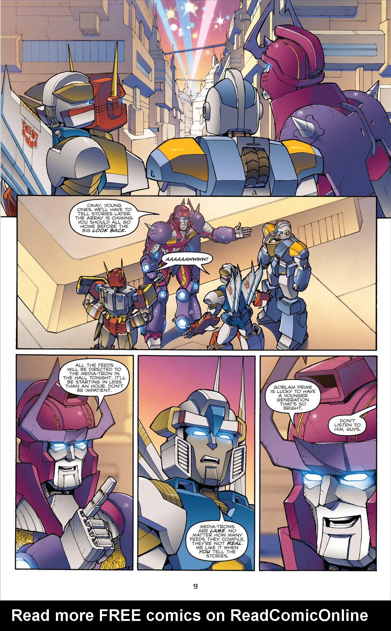 Read online The Transformers (2009) comic - Issue #31