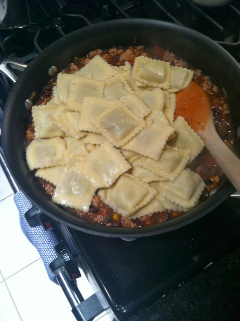 Katie Cooks Dinner: MEATY MEXICAN RAVIOLI