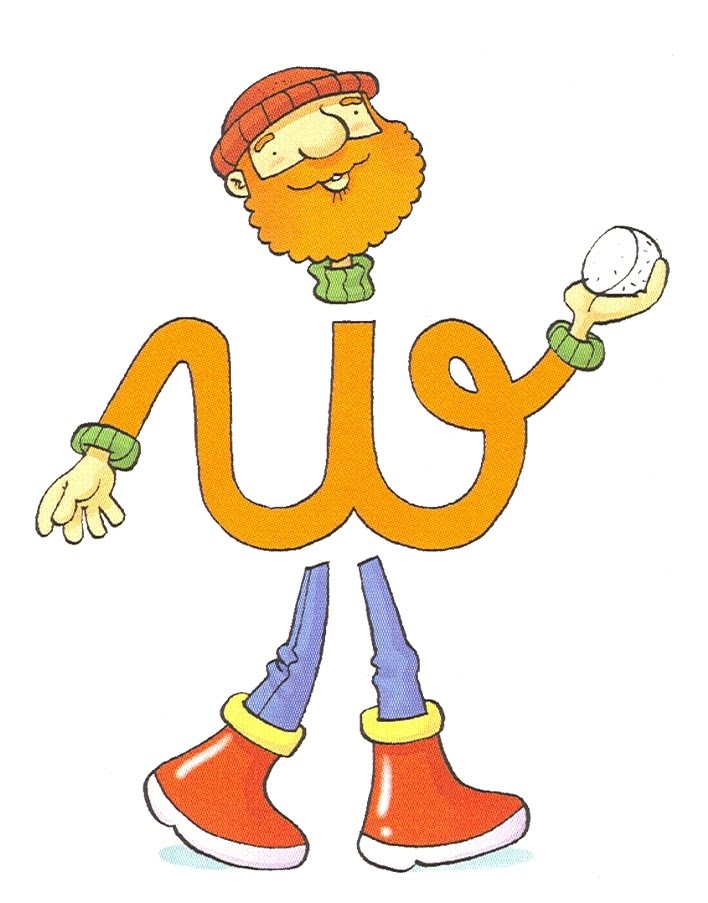 Lluvia de letras: CONOCEMOS LA LETRA "W"