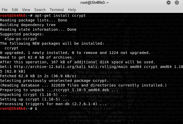 Ccrypt - Cifrar y Descifrar archivos en Kali - - HackingPills