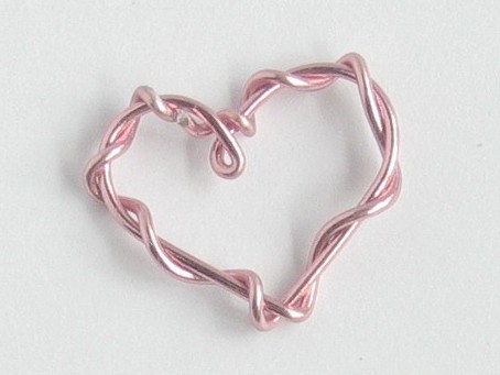 Art of Wire: The wire wrapped heart