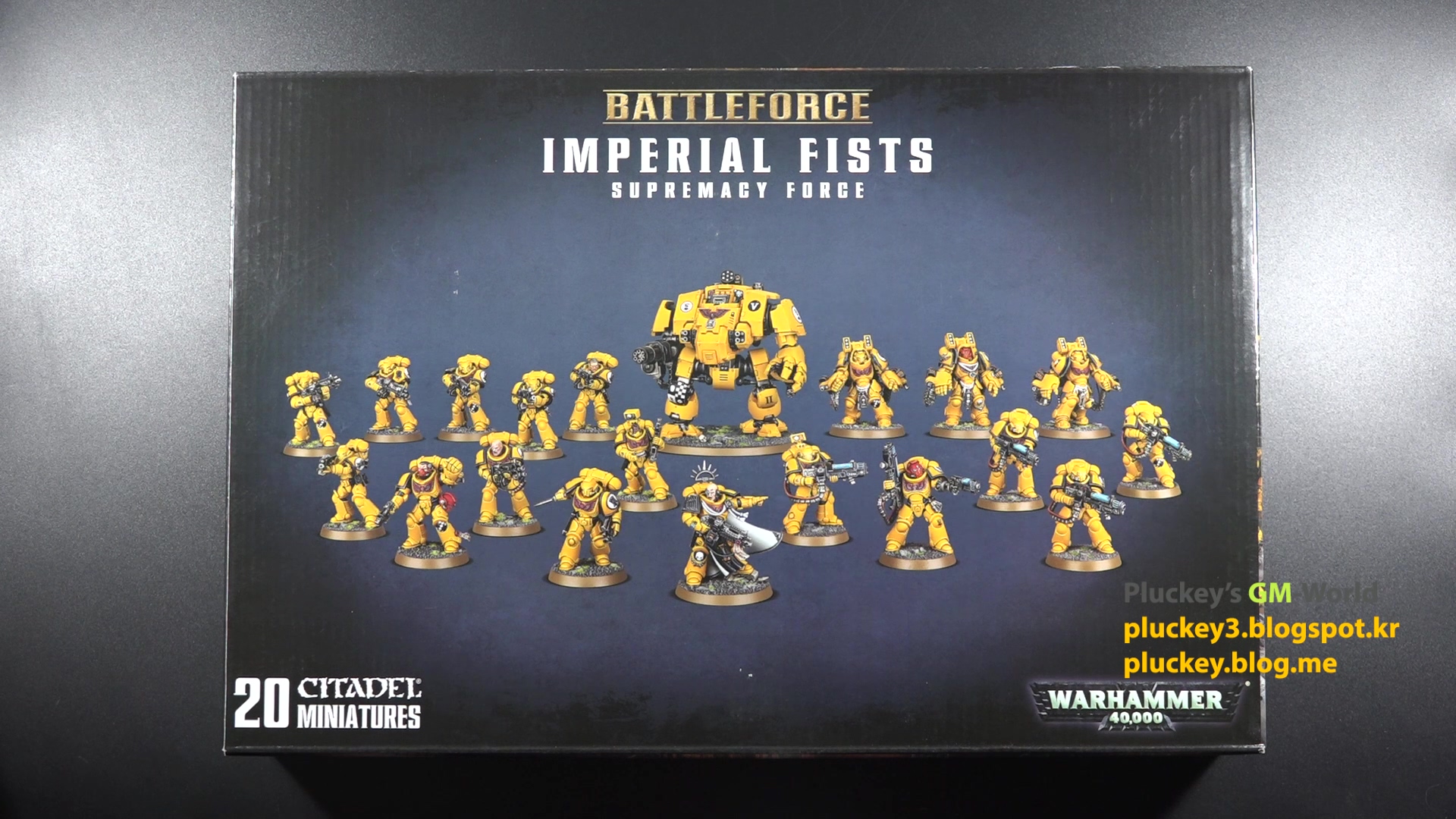 pluckey's GM-World: Warhammer 40,000 - Battle Force - Imperial Fists ...