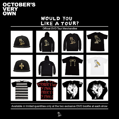 OCTOBERS VERY OWN: Official OVO Tour Merchandise