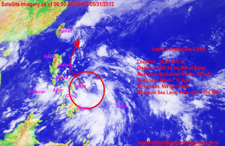 Weather Philippines: Tropical Depression Formation within the next 12 ...
