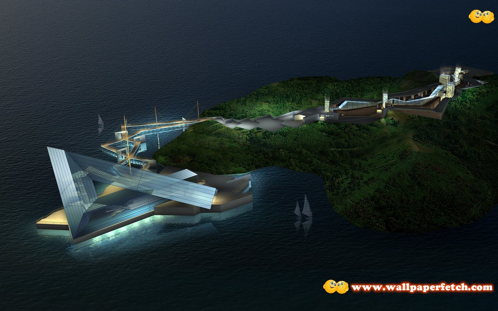 Wallpaper Schemas: Architecture 3D Designs Wallpapers