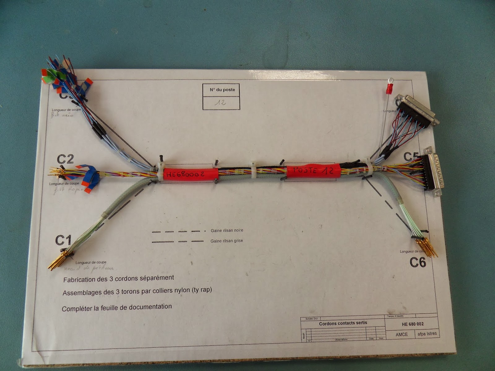 Carnet de route: cordon aéronautique 68002
