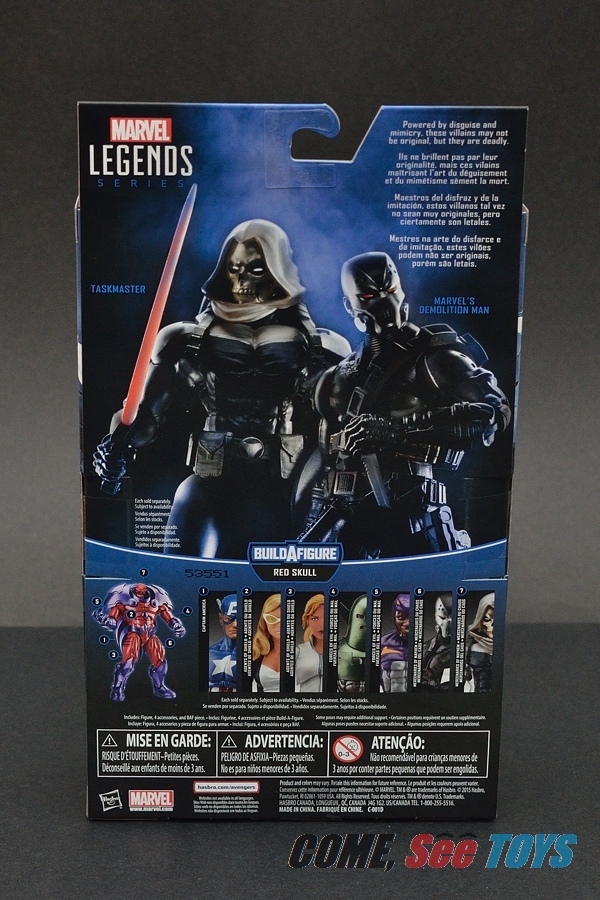 Come, See Toys: Marvel Legends Series 6" Taskmaster (Mercenaries of Mayhem)