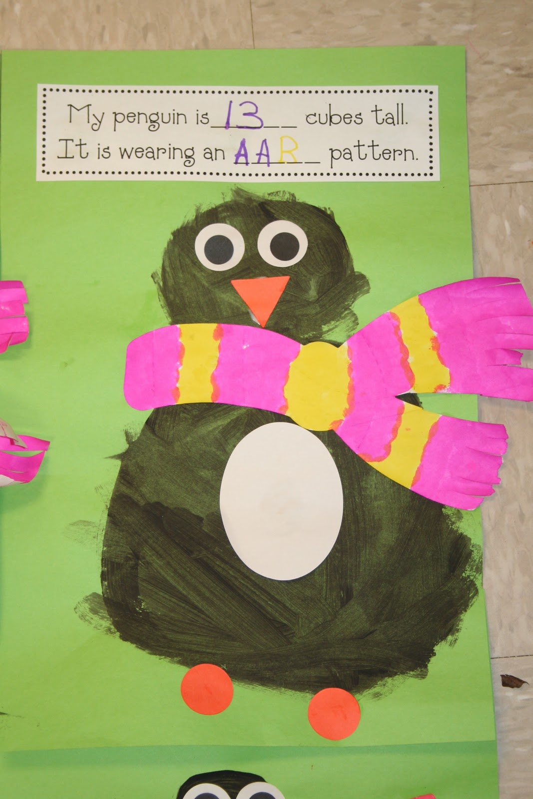 Mrs. Lee's Kindergarten: Penguin Math
