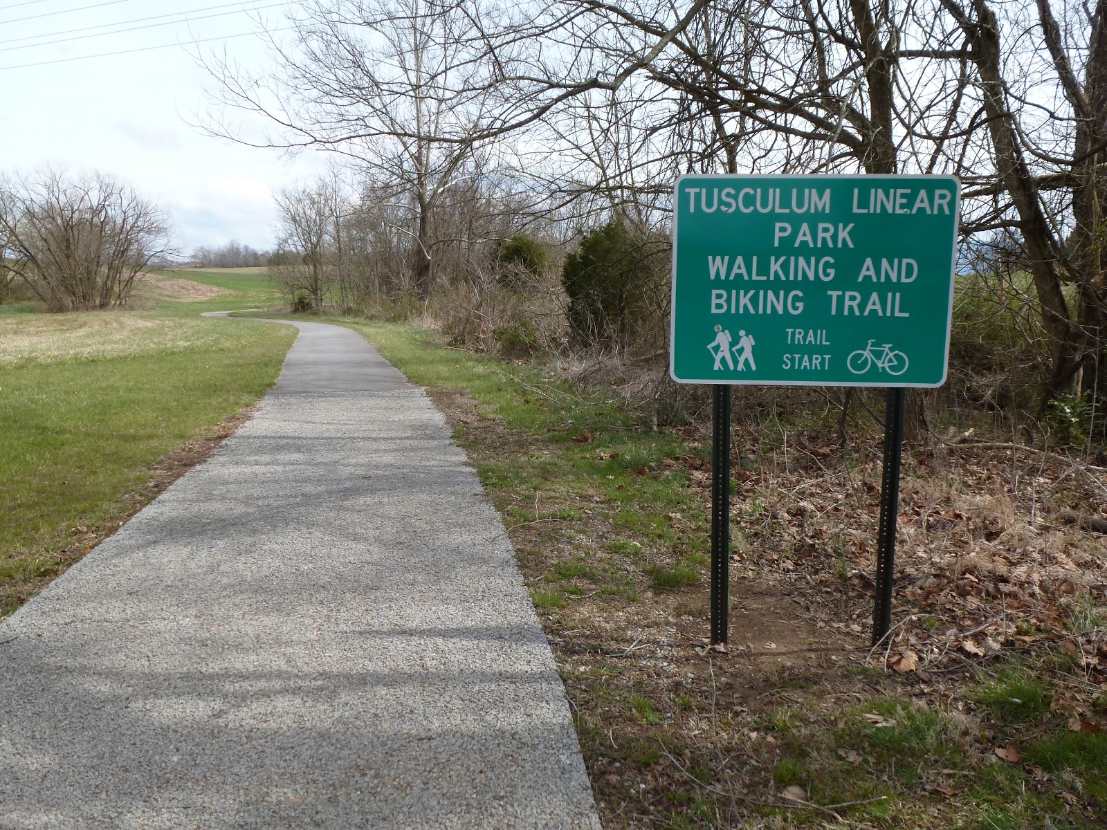 The Continuing Adventures of Eric, Noelle and Sierra: Tusculum Linear Trail