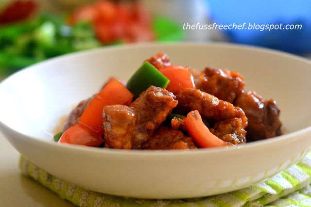 the FUSS FREE chef: Peking Style Jing Dou Spare Ribs