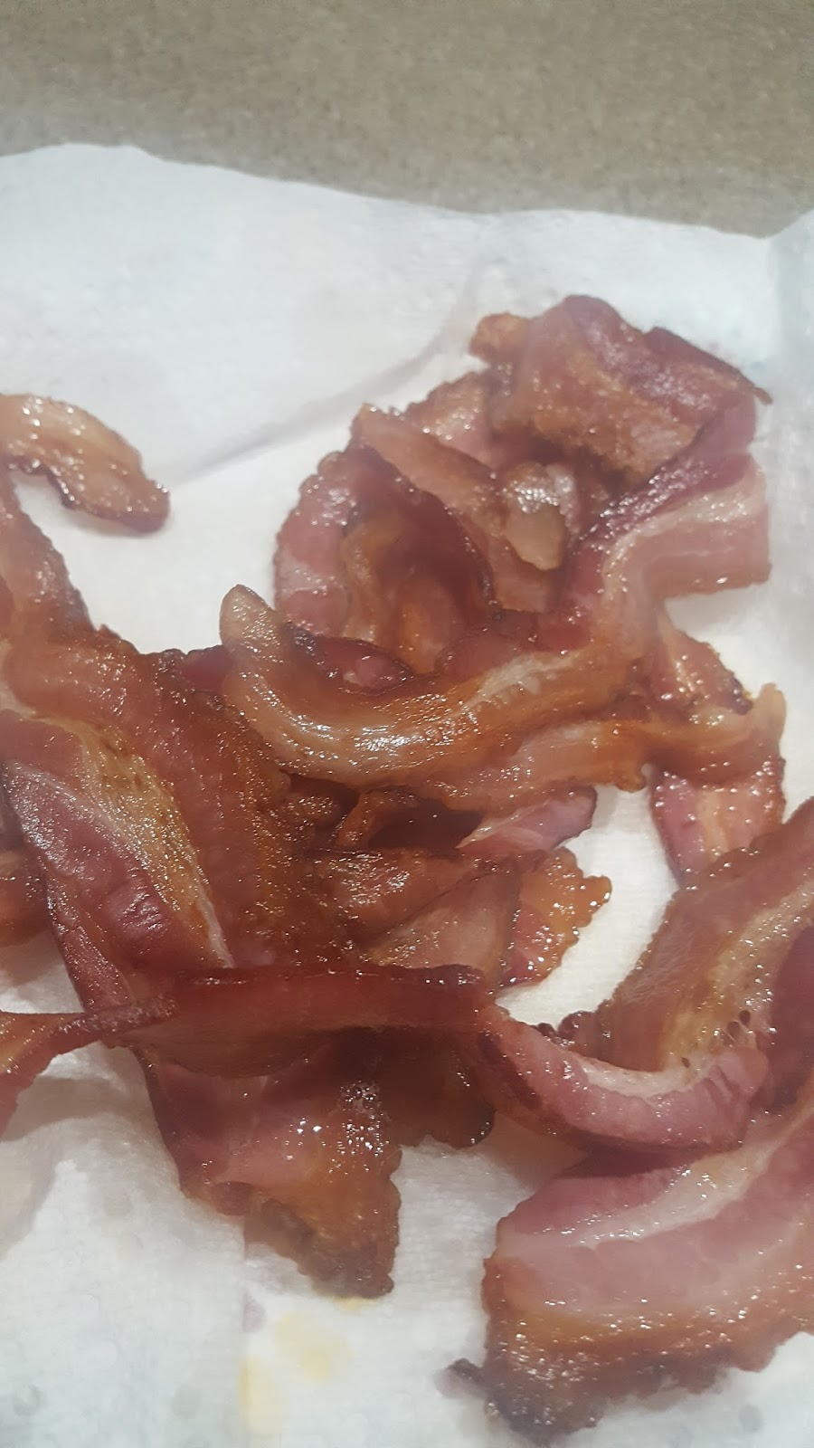 Emily Living and Laughing : Baking Bacon