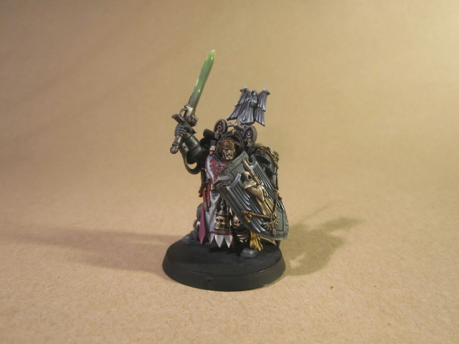 Wh 40k modelling blog by Agis: Fallen Dark Angel terminator captain and ...