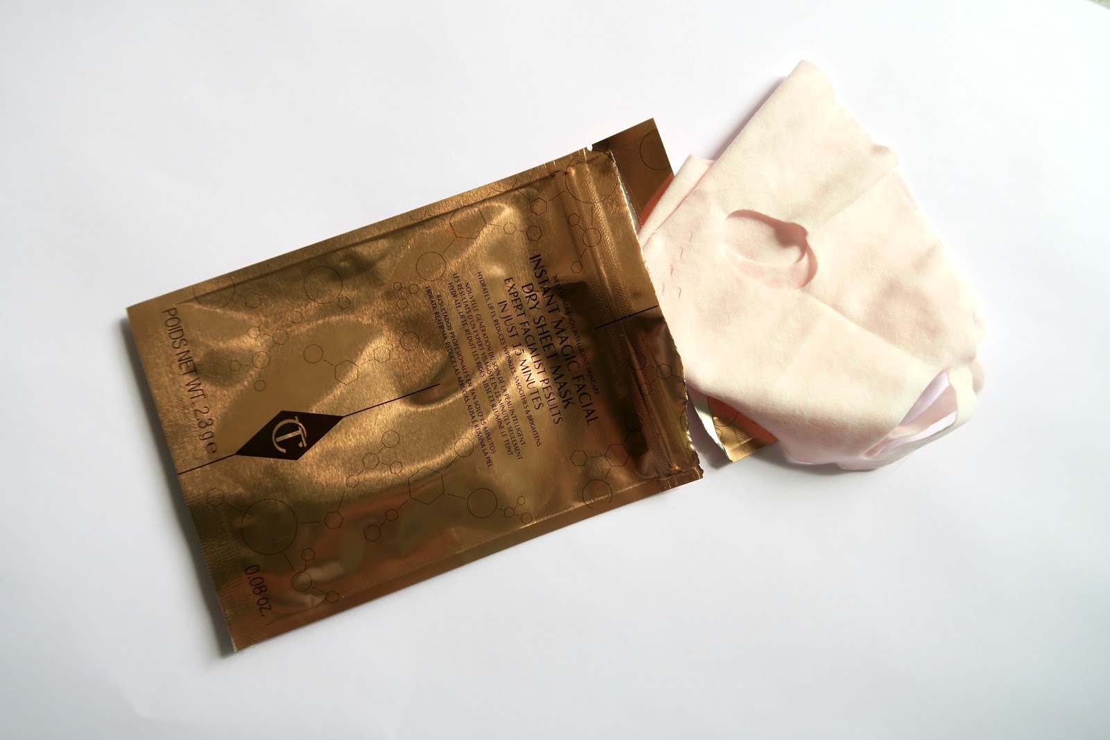 Charlotte Tilbury Instant Magic Facial Dry Sheet Mask // First ...
