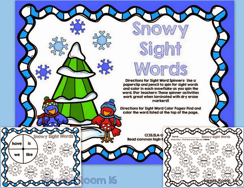 Sweet Room 16: January Fun and a Freebie for YOU!