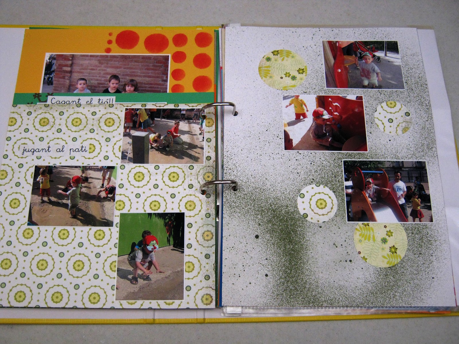 patchandscrapwords: Album Escolar